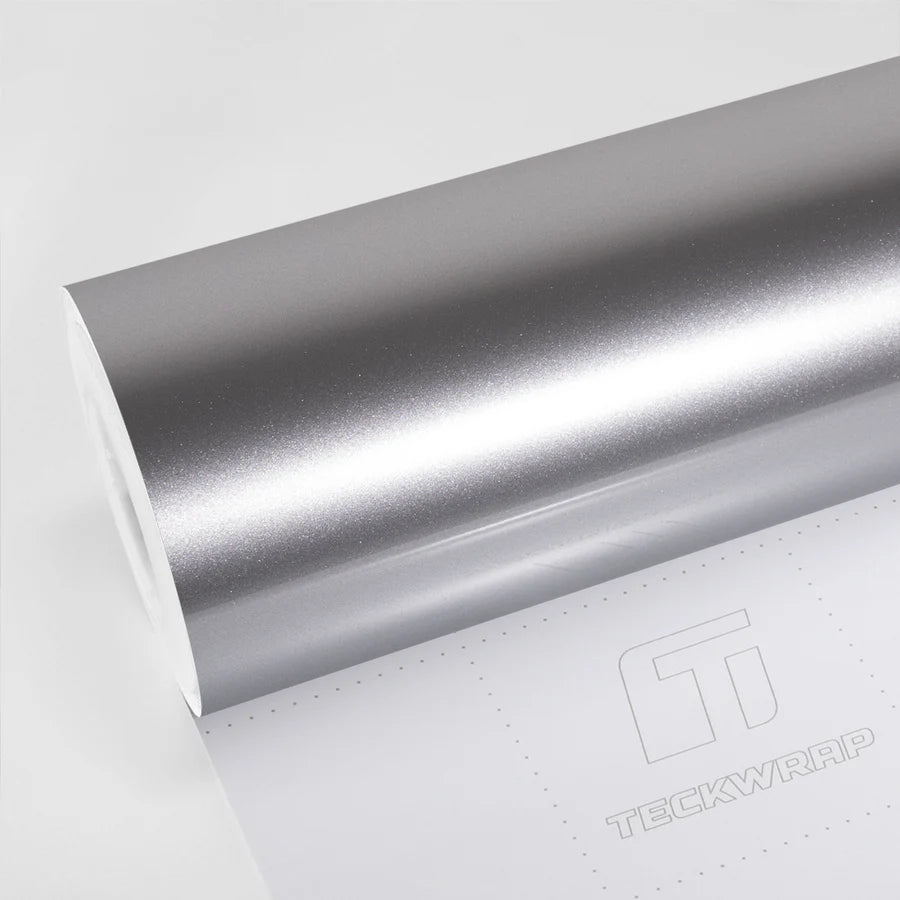 TeckWrap Stellar Silver Metallic PPF | Gloss Paint Protection Film (CP ...